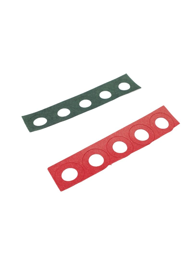 18650 BATTERY INSULATOR RING ADHESIVE CARDBOARD STICKER (5-PCS per ...