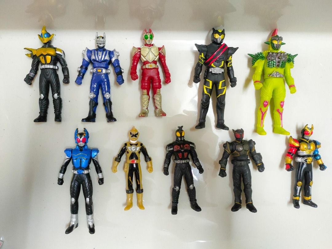 18-BANDAI Kamen Rider Figurine & Sofubi Set 18, Hobbies & Toys, Toys ...