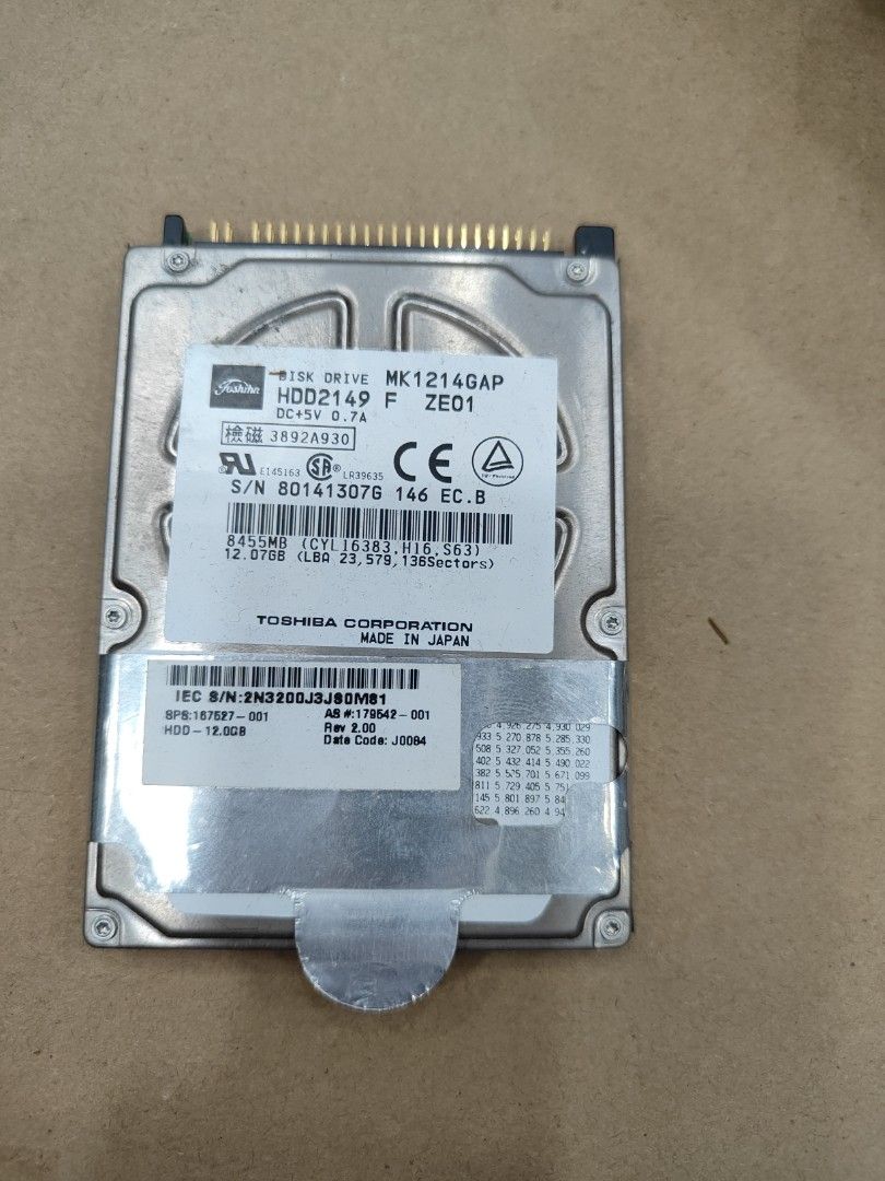 2.5" ide hard disk drive, Computers & Tech, Parts & Accessories, Hard ...