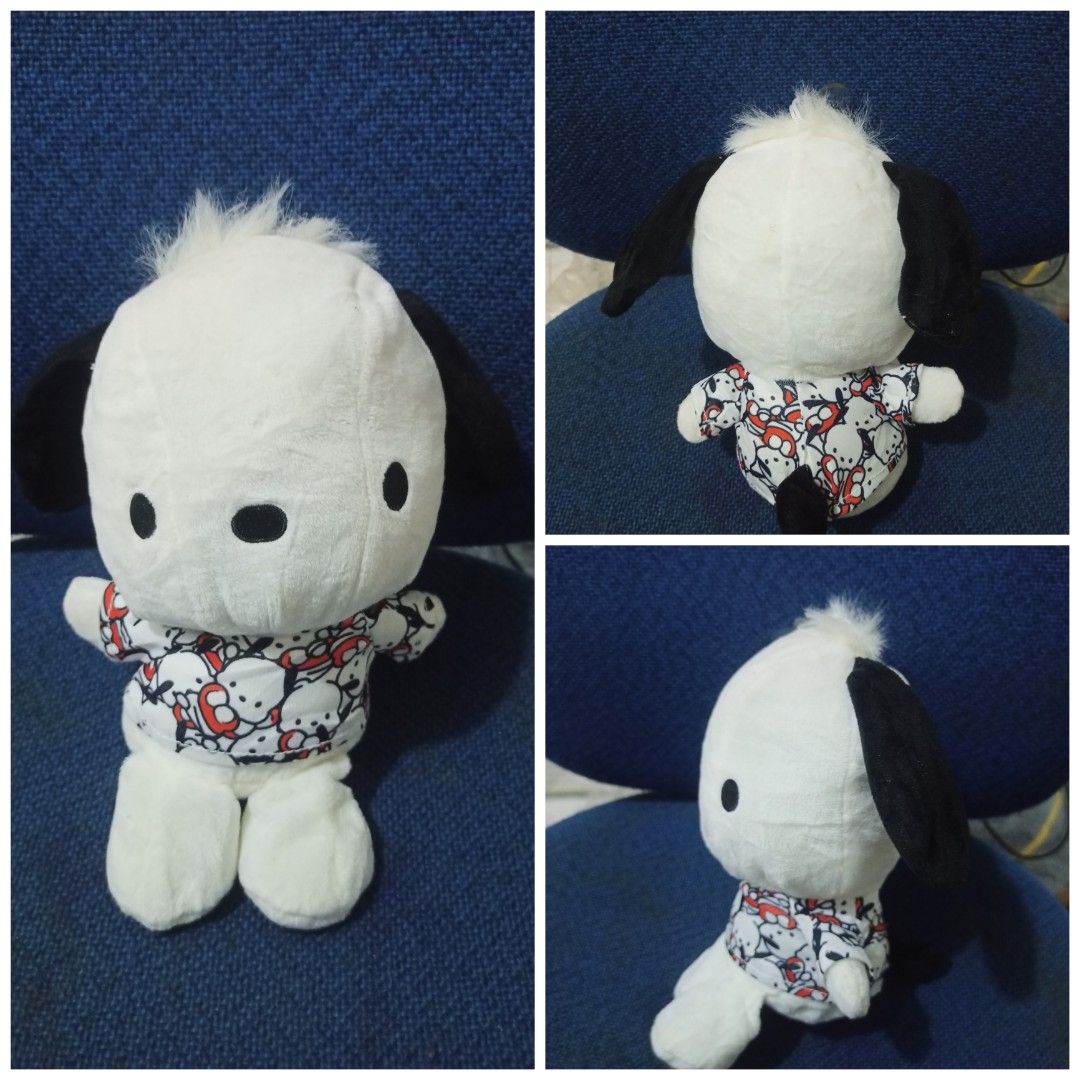 30cm pochaco wearing pochaco shirt sanrio stuffed toys, Hobbies & Toys ...