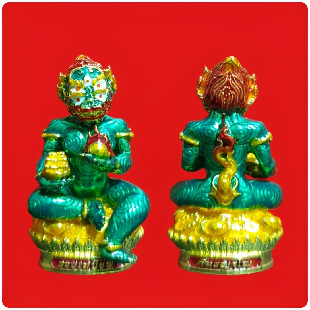 [$58] Sihuhata Roop Lor/Si Hu Ha Ta Amulet/4 Ear 5 Eye, Ajahn ...