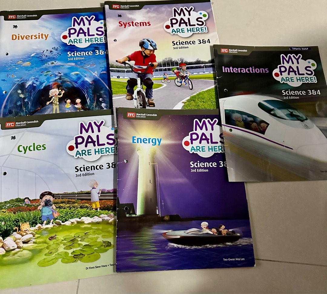 5 Lower Primary Science Textbooks (P3 and P4), Hobbies & Toys, Books ...