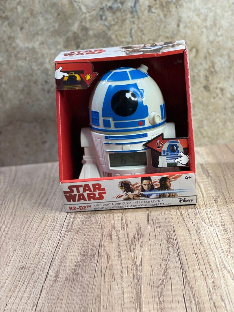 全新免運-正版樂高星際大戰 STAR WARS BulbBotz R2-D2 電影 原聲 夜燈 鬧鐘 時鐘, 家具及居家用品, 居家裝飾 ...