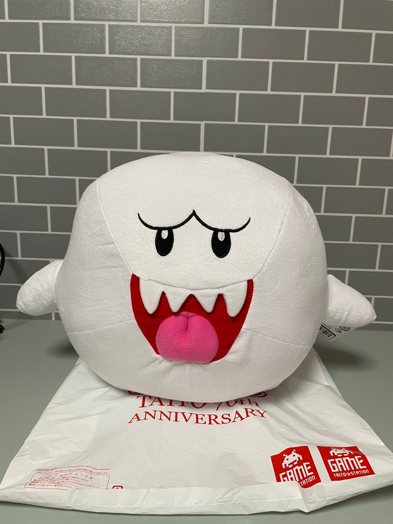 日版景品 臀部幽靈鬼公仔孖寶兄弟Super Mario King Boos Ghost toy doll, 興趣及遊戲, 玩具 & 遊戲類 ...