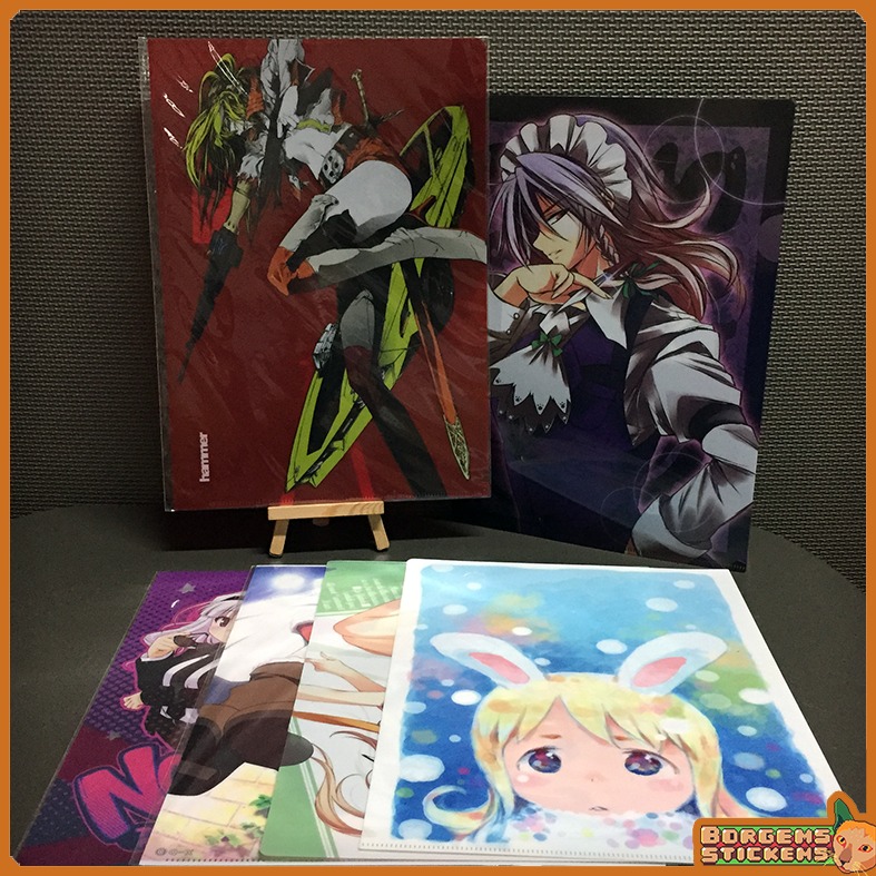A4 Clear Files - Assorted Yuri / Female - Touhou / Hammer / Mashimaro ...