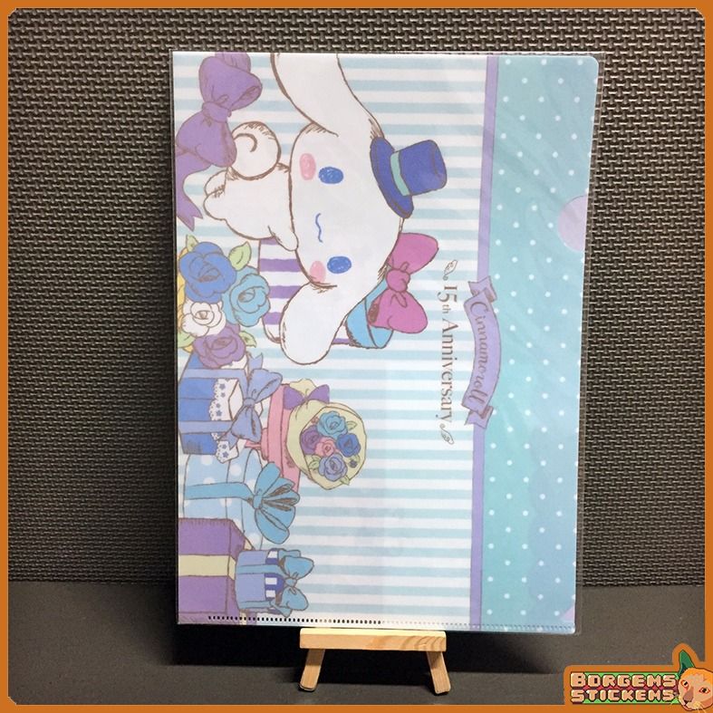 A4 Clear Files - Cinnamoroll Sanrio Official merchandise / 15th ...