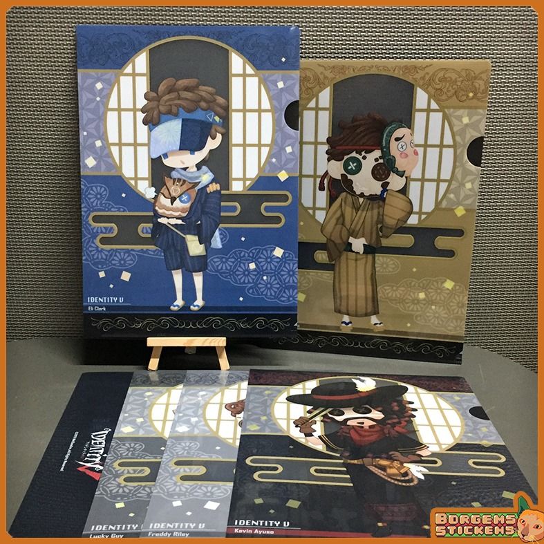 A4 Clear Files - Identity V / IDV - Emma Woods Jose Baden Victor Grantz ...