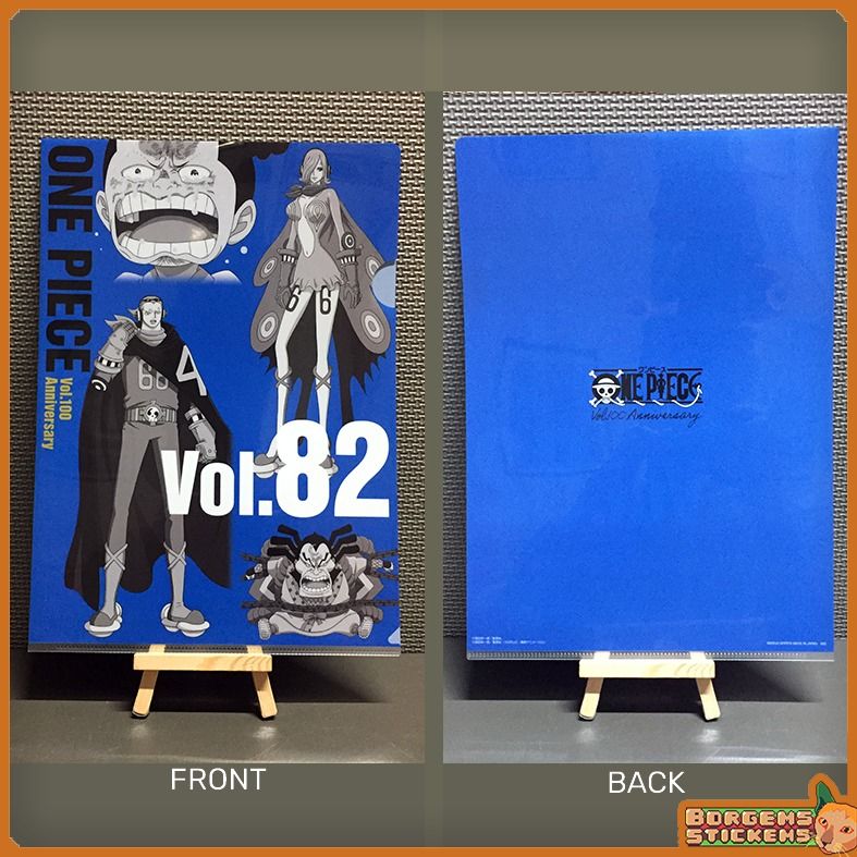 A4 Clear Files - One Piece / Sanji / Luffy / Zoro / Nico Robin / Kuzan ...