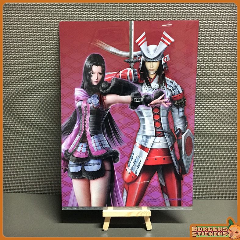 A4 Clear Files - Sengoku Basara / Oda Nobunaga Mori Ranmaru Oichi ...