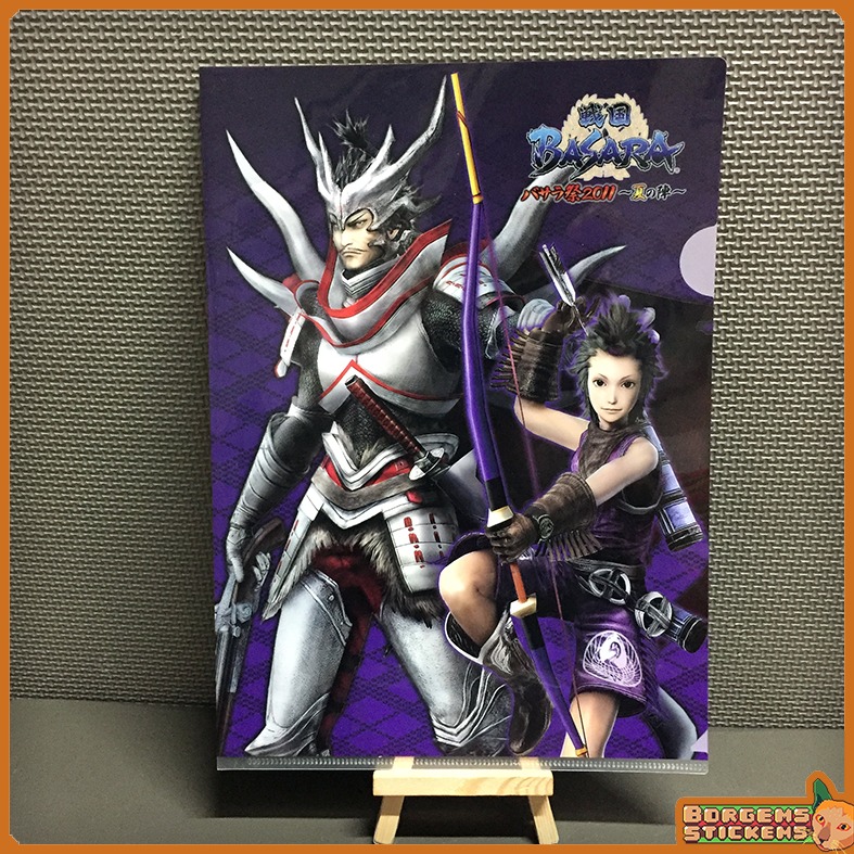 A4 Clear Files - Sengoku Basara / Oda Nobunaga Mori Ranmaru Oichi ...