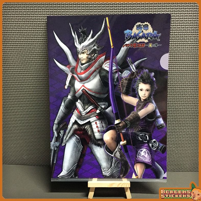 A4 Clear Files - Sengoku Basara / Oda Nobunaga Mori Ranmaru Oichi ...