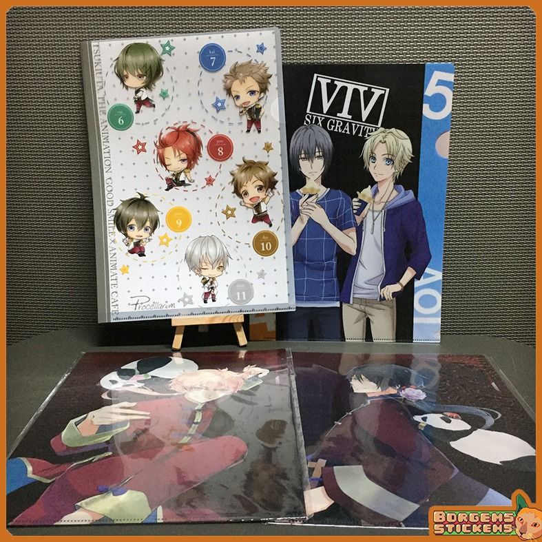 A4 Clear Files - Tsukiuta / Procellarum / Six Gravity / Tsukipro / Koi ...