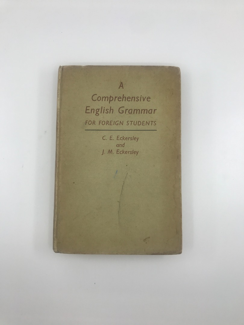 A Comprehensive English Grammar for Foreign Students 1965- OLD ENGLISH ...