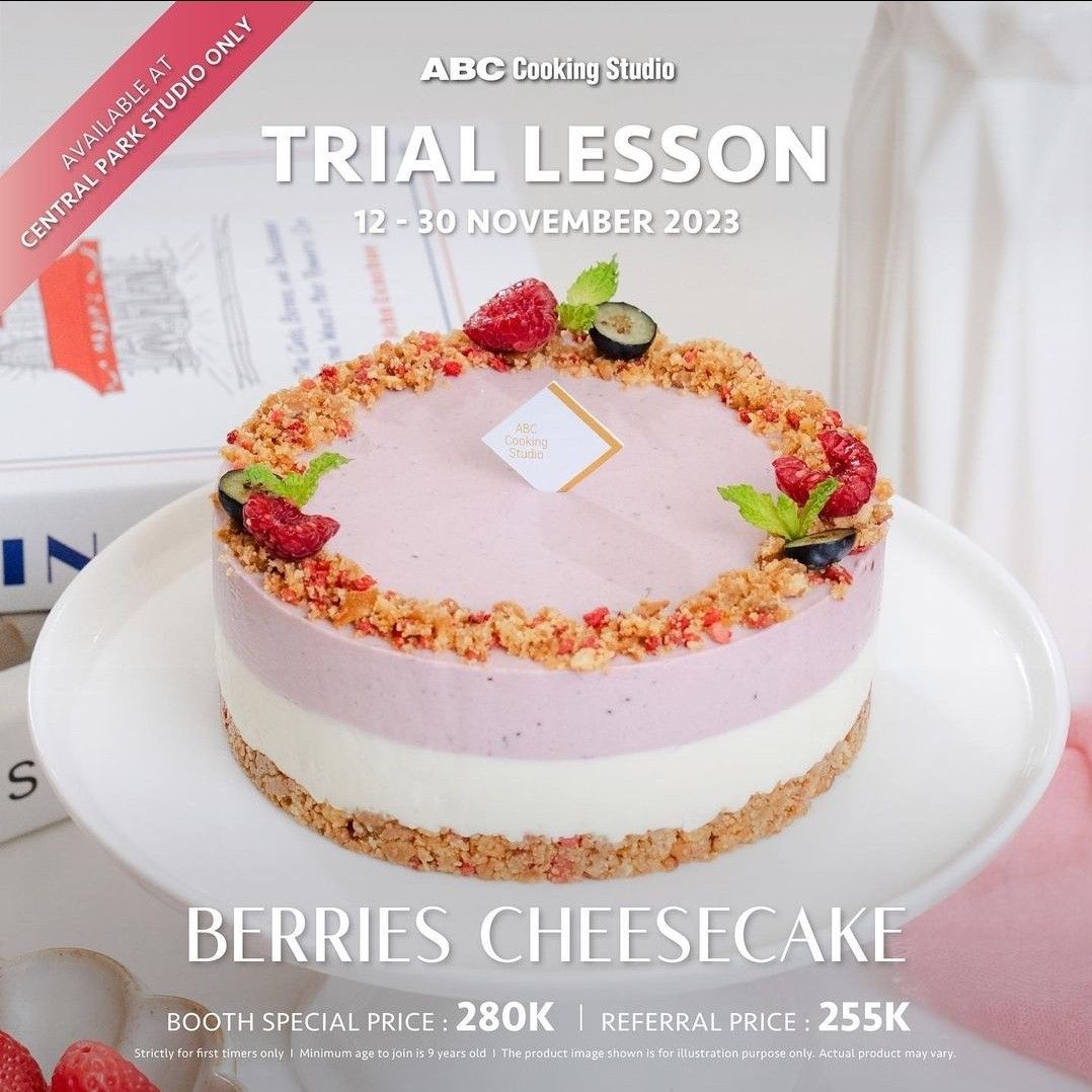 ABC Cooking Studio Trial Lesson, Makanan & Minuman, Kue-kue di Carousell