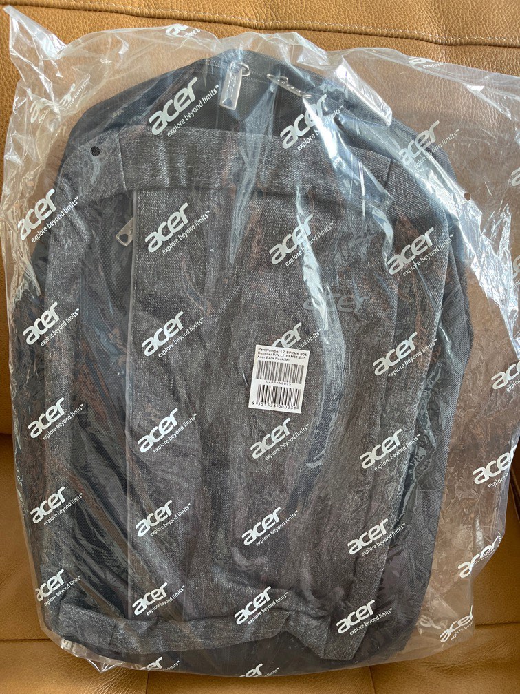 Acer Backpack (New), Men's Fashion, Bags, Backpacks on Carousell