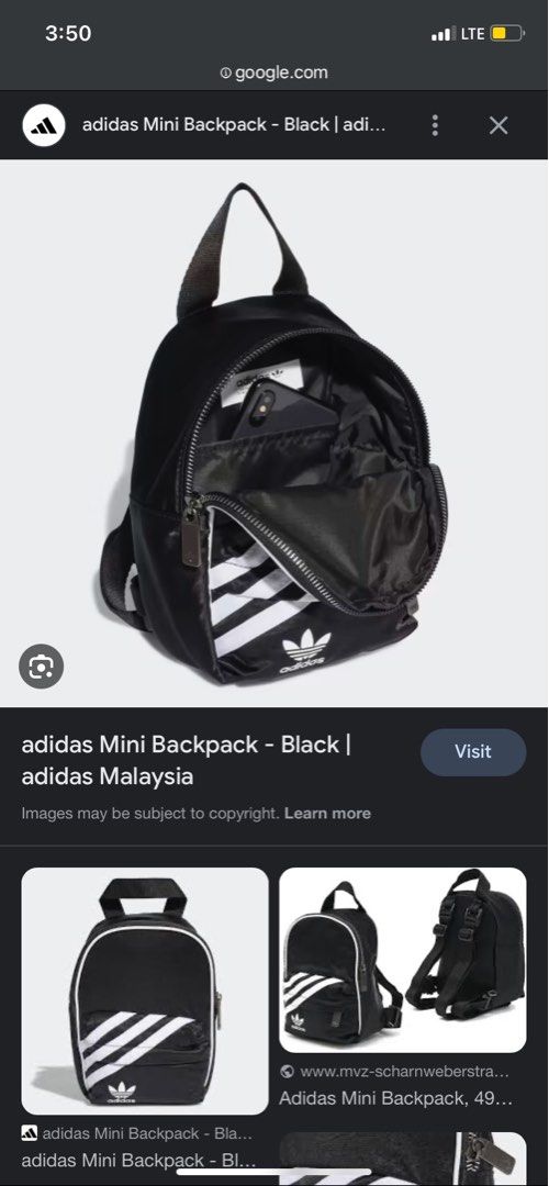 Adidas Backpack Mini - GD1642, Men's Fashion, Bags, Backpacks on Carousell