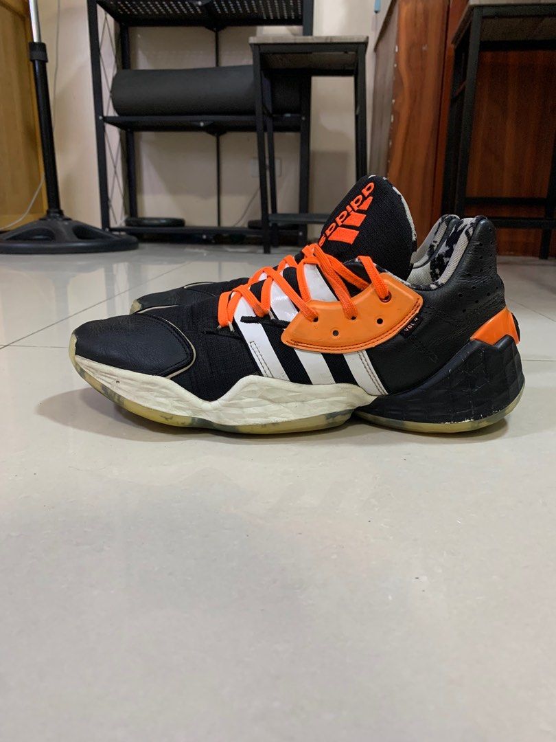 Adidas Daniel Patrick x Harden Vol. 4 Solar Orange 2020, Men's Fashion ...