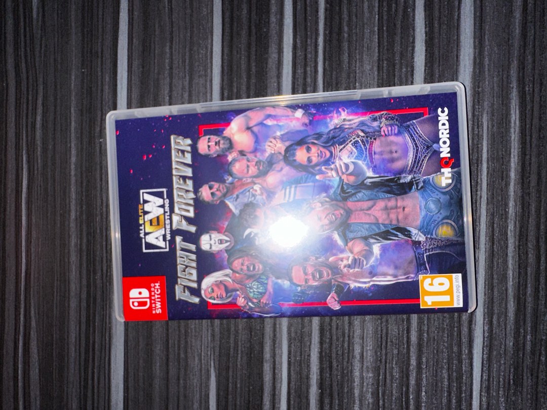 Aew Fight Forever, Video Gaming, Video Games, Nintendo on Carousell