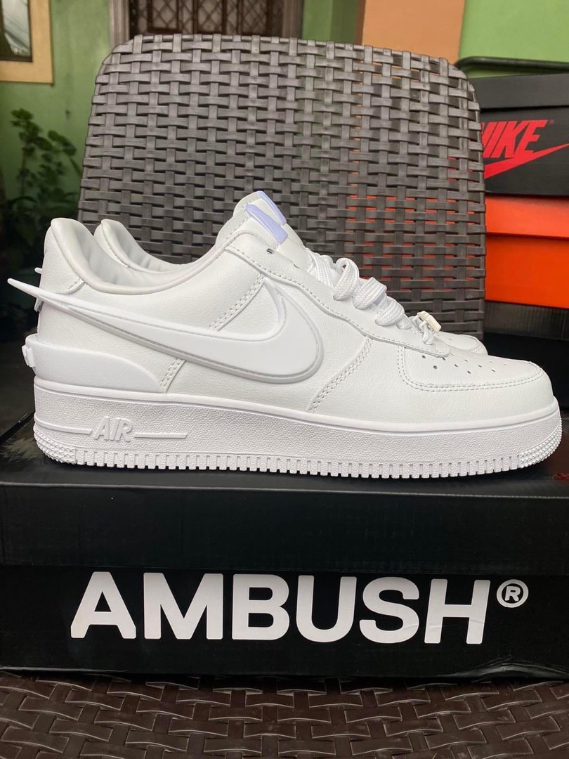 AF1 Ambush Triple White, Men's Fashion, Footwear, Sneakers on Carousell