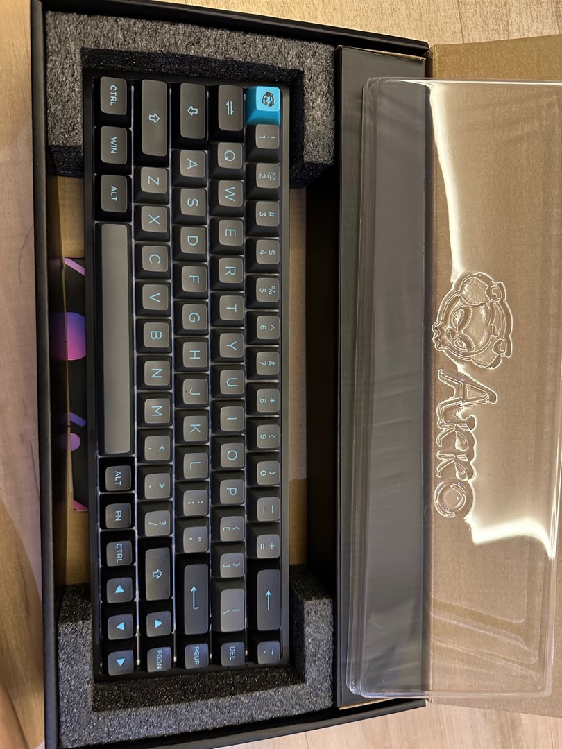 Akko 3068B Mechanical Hotswappable RGB-LED Keyboard Akko Jelly Pink ...