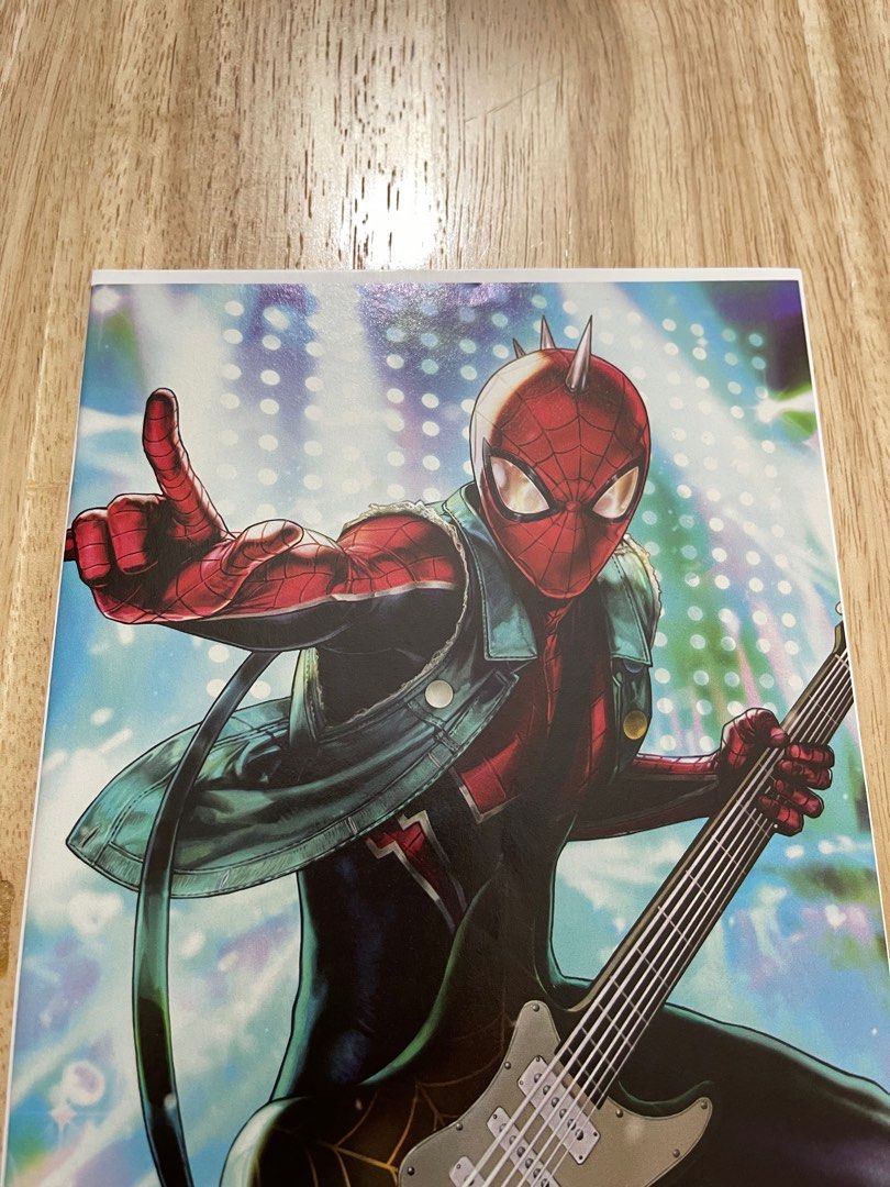Amazing Spider-Man #22 (2019) Battle Lines Spider-Punk Cover Variant in ...