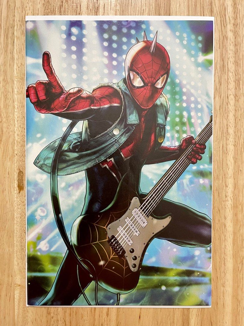 Amazing Spider-Man #22 (2019) Battle Lines Spider-Punk Cover Variant in ...