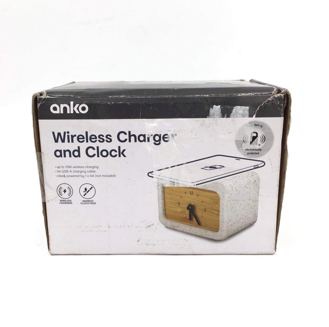 ANKO Wireless Charger & Clock, Furniture & Home Living, Home Decor ...