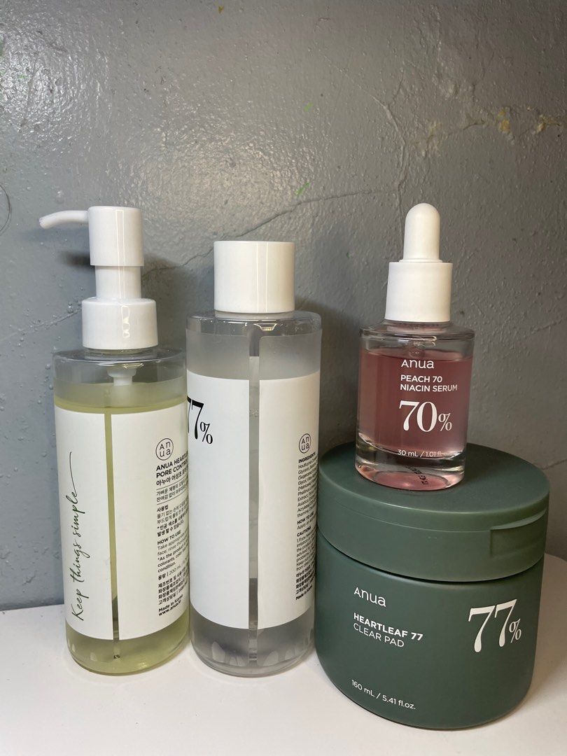 ANUA Complete Set, Beauty & Personal Care, Face, Face Care on Carousell