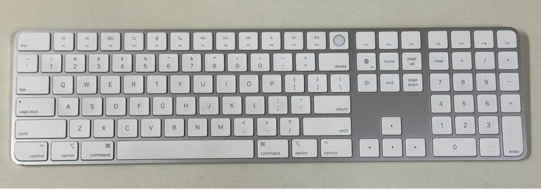 Apple Touch Id Magic Keyboard With Numeric Pad A2520 電腦&科技 電腦周邊及配件