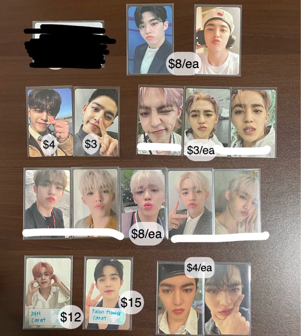assorted svt scoups photocards, Hobbies & Toys, Memorabilia ...