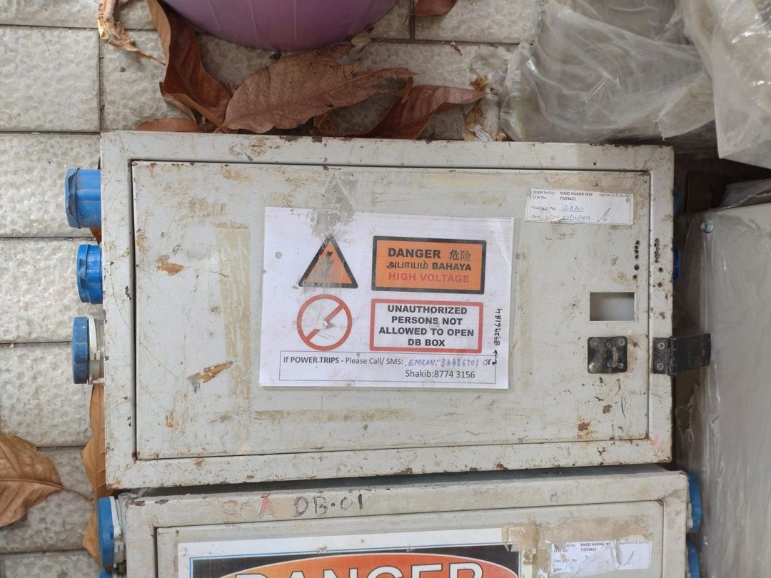 Assorted Temporary Distribution Boards for Construction Site ...