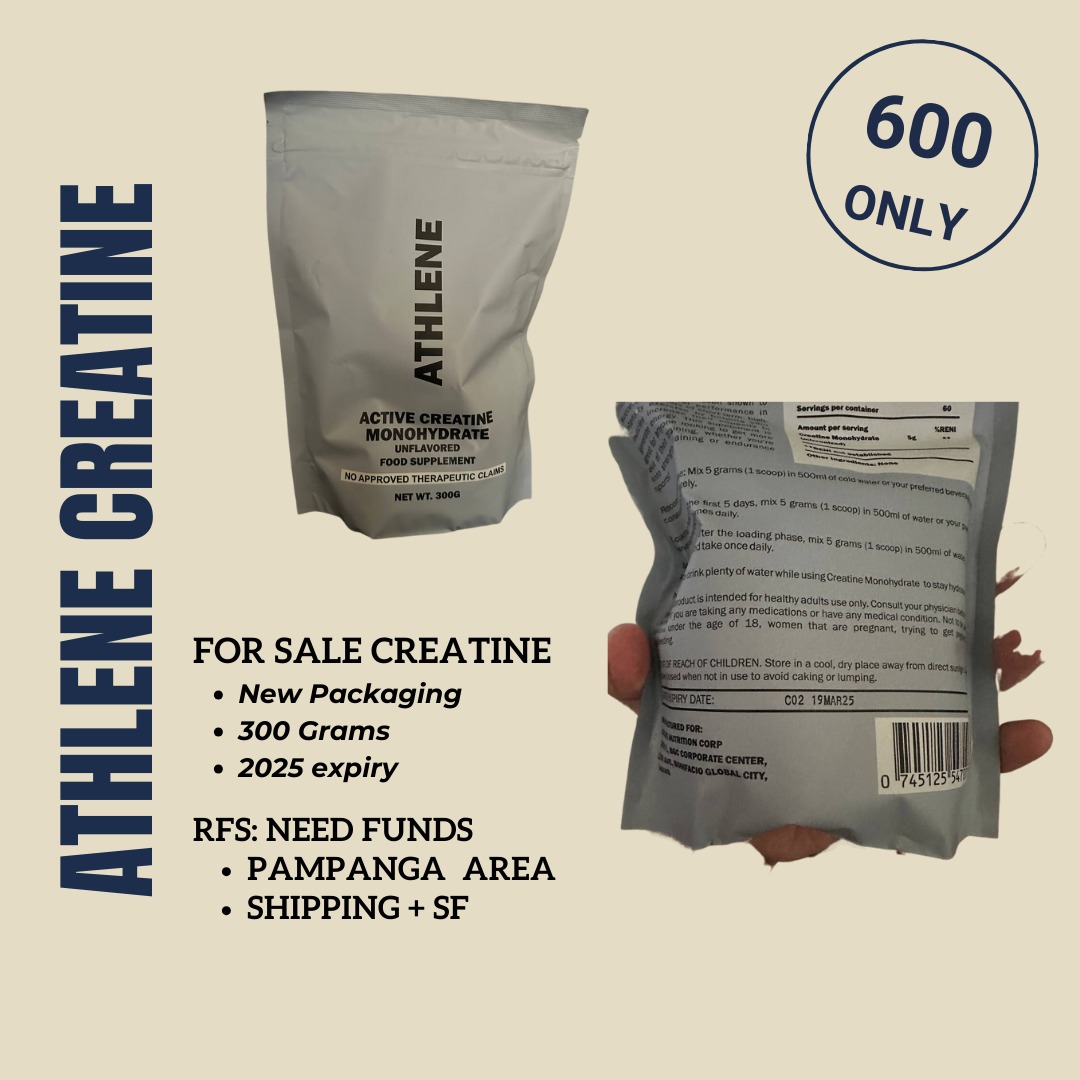 Athlene Creatine, Health & Nutrition, Health Supplements, Sports ...