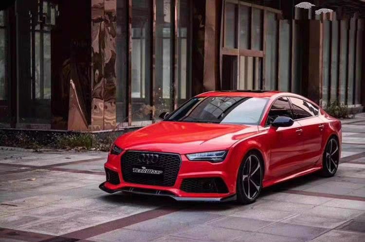 Audi A7/S7/RS7 ABT Carbon Fibre Front Lip, fit model 2012-2017 with RS7 ...