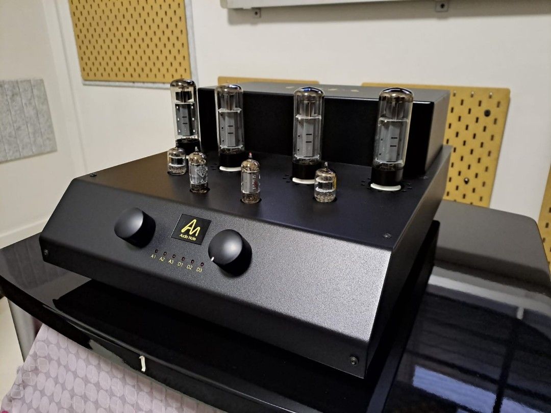 Audio note audionote integrated amplifier build in dac local set, Audio ...