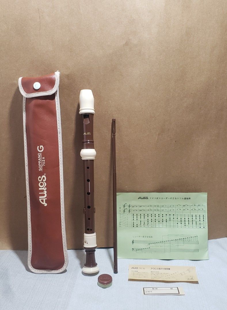 AULOS Soprano G 702A, Hobbies & Toys, Music & Media, Musical ...