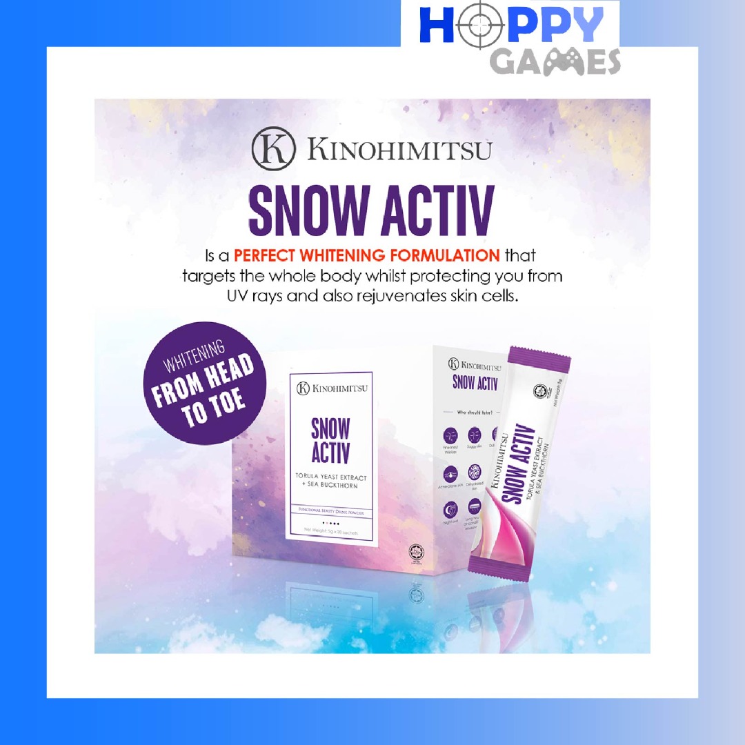 [AUTHENTIC] Kinohimitsu Snow Activ Whitening White Skin Fair Skin ...