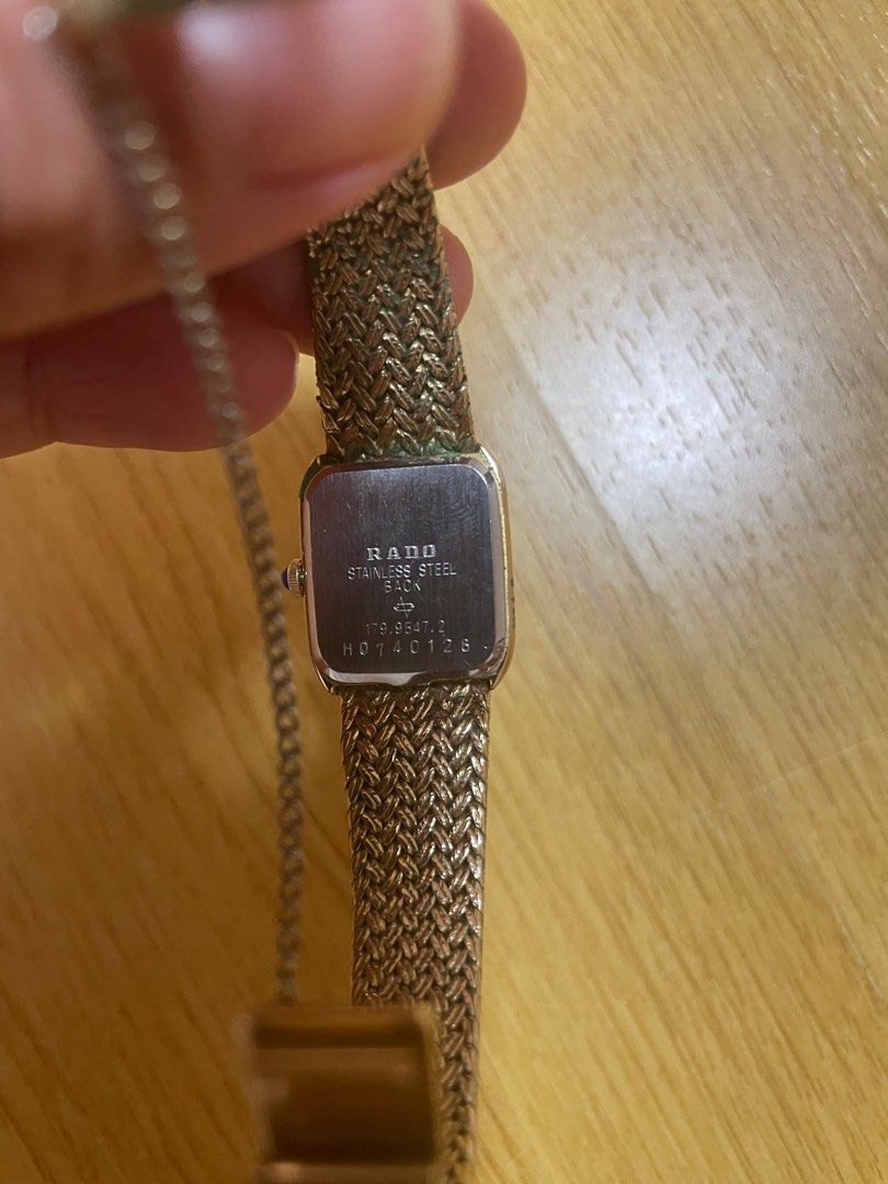 Authentic vintage RADO lady watch, Luxury, Watches on Carousell