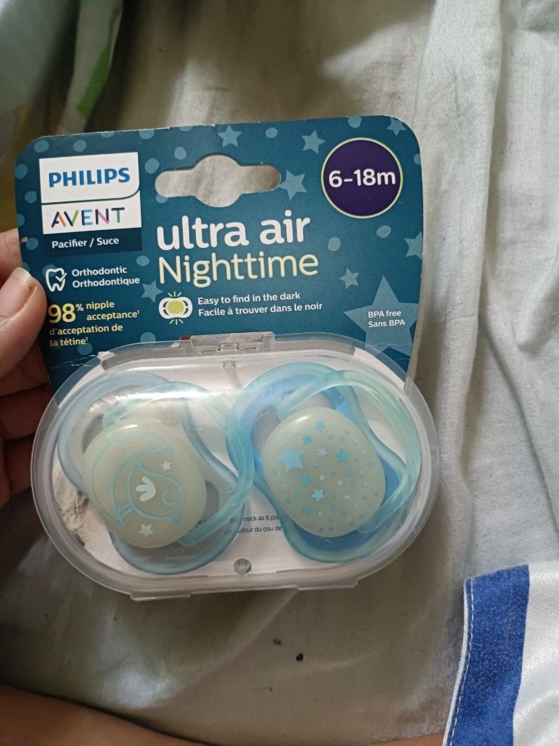 AVENT Night time pacifier, Babies & Kids, Nursing & Feeding, Soothers ...