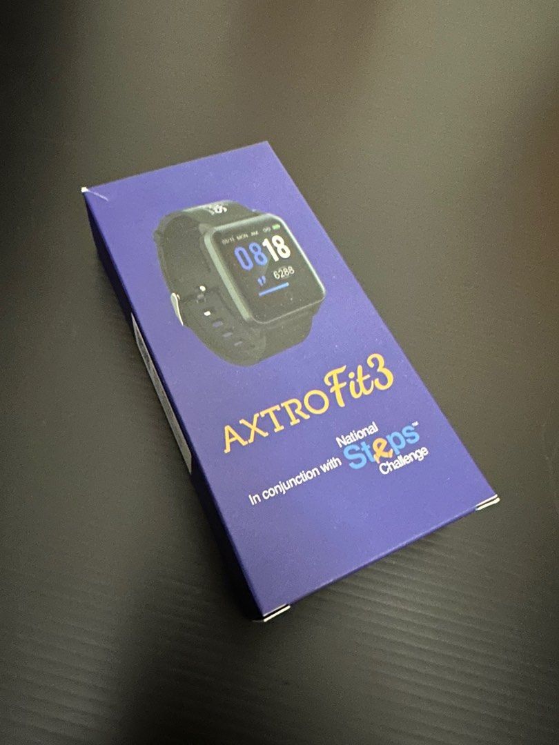 Axtro Fit 3 Fitness tracker watch, Sports Equipment, Exercise & Fitness ...