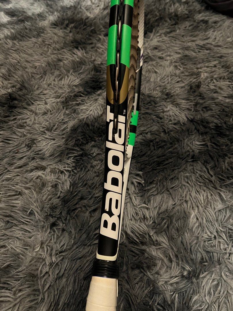 Babolat Pure Drive Tennis Racket (Wimbledon edition), Sports Equipment ...