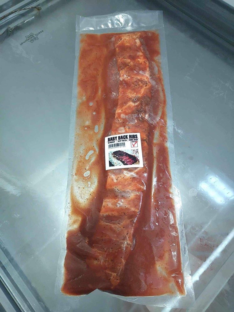 BACK RIBS WHOLE SLAB ( 400-500 GRAMS ), Food & Drinks, Chilled & Frozen ...