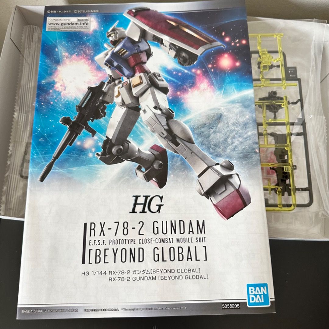 Bandai Gundam RX-78-2 Beyond Global Clear Color Limited Edition, Hobbies & Toys, Toys & Games on ...