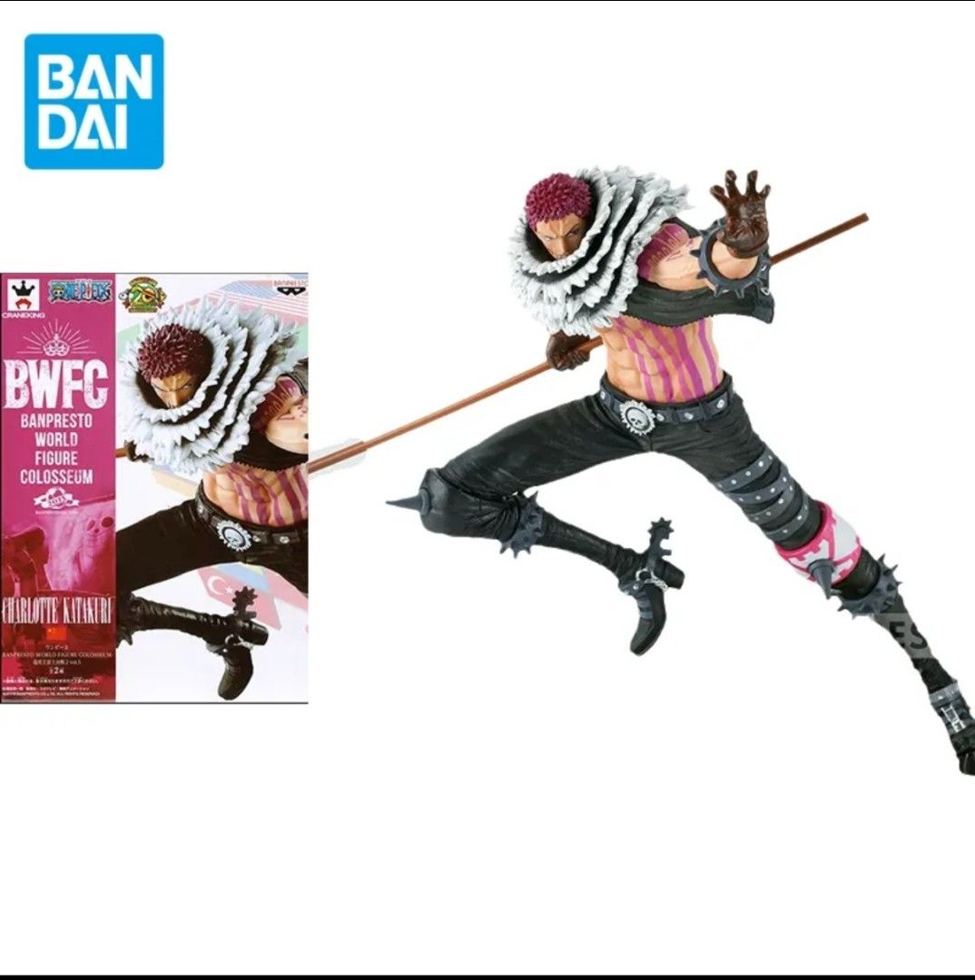 BANDAI One Piece Anime figure BWFC Charlotte Katakuri figure collection ...