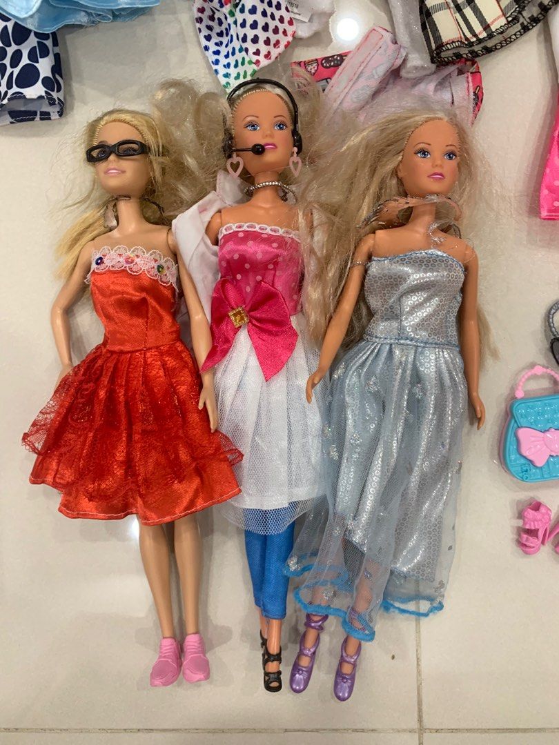Barbie/steffie dolls bundle, Hobbies & Toys, Toys & Games on Carousell