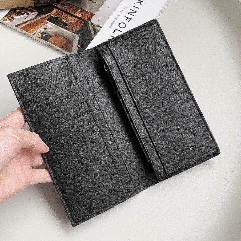 BEST GIFT FOR MEN!! Long wallet with coin bin! Comes in a box!!, Men's ...