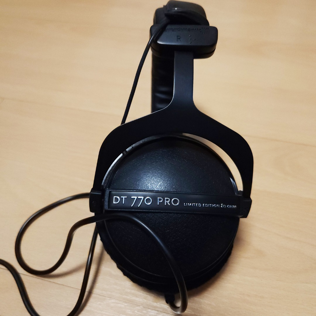 Beyerdynamic DT770 Pro 80 Ohm headphone, Audio, Headphones & Headsets ...