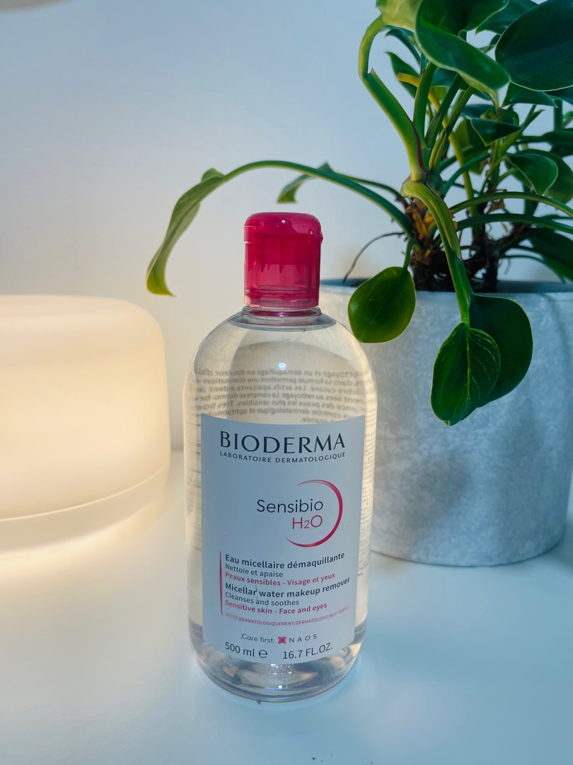 BIODERMA water make up remover - Sensibio H2O 500ml, Beauty & Personal ...