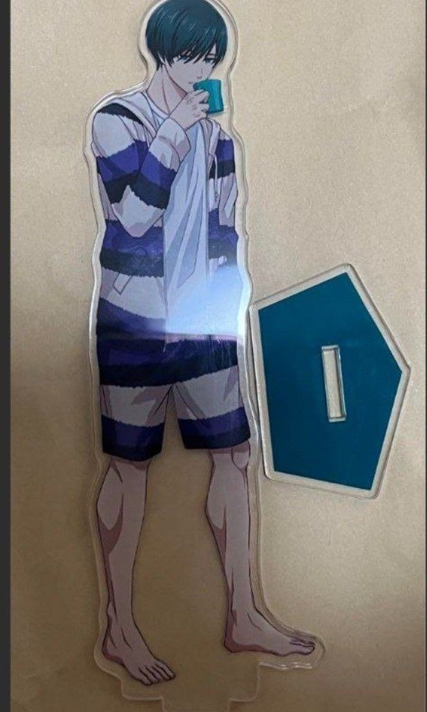 blue lock rin itoshi tsutaya acrylic stand, Hobbies & Toys, Memorabilia ...