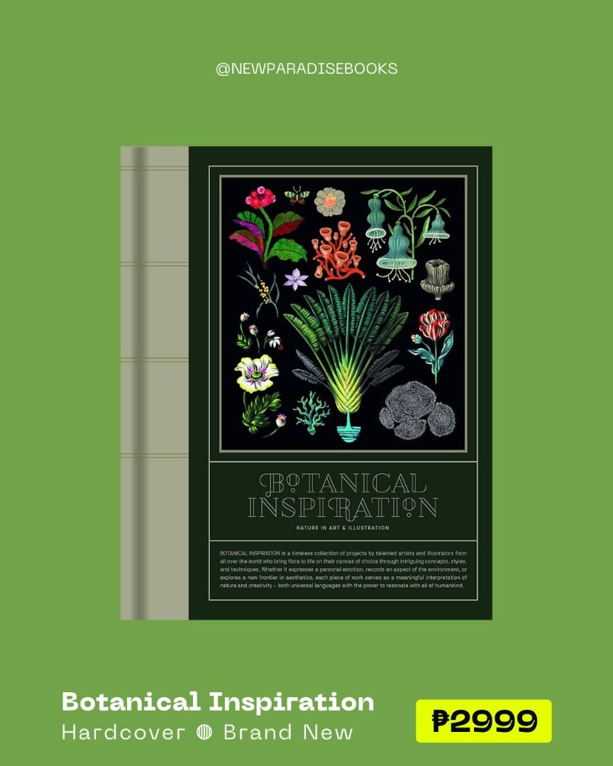Botanical Inspiration Illustration Drawing Design Inspiration Book ...