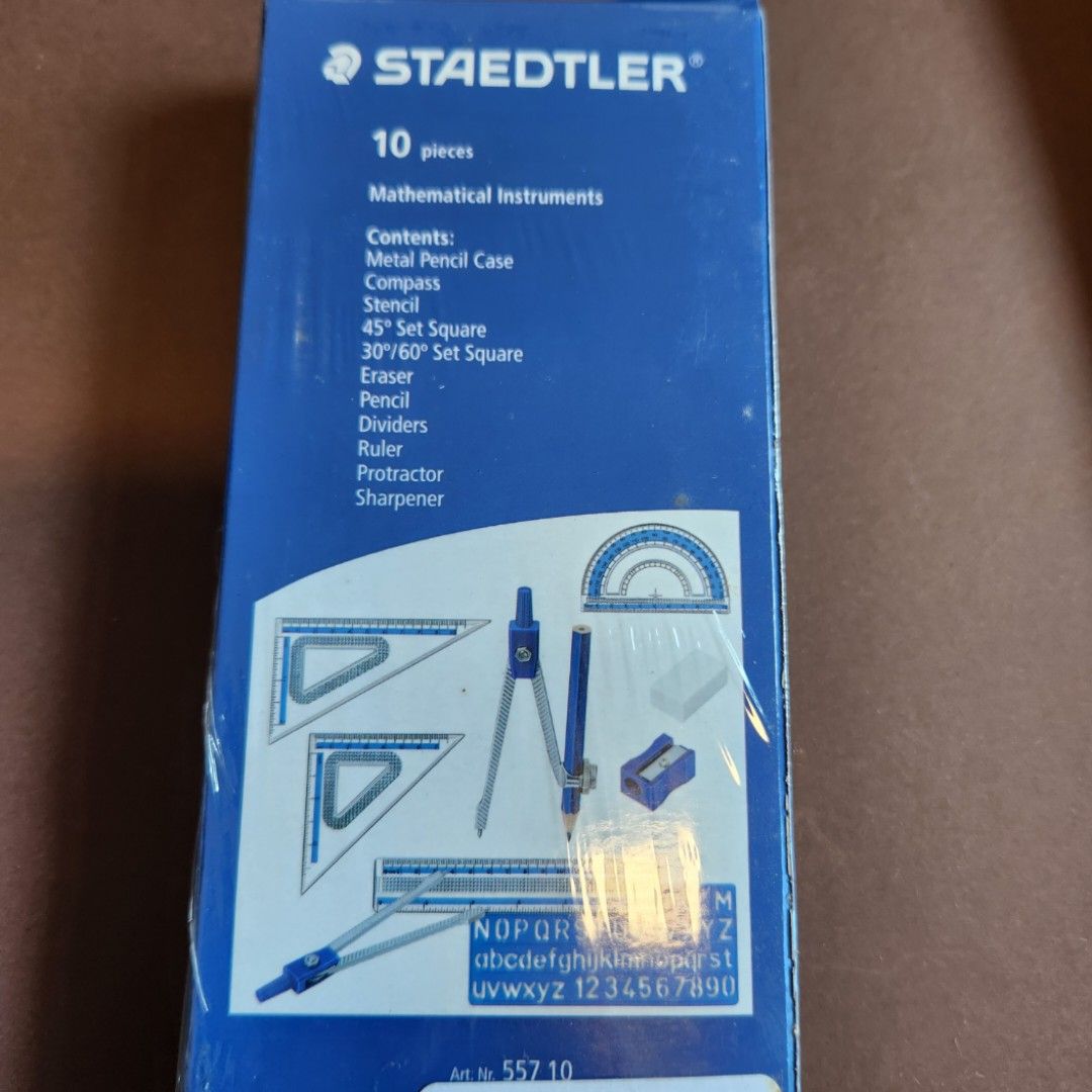 Brand new Mathematical Instruments set, Hobbies & Toys, Stationery ...